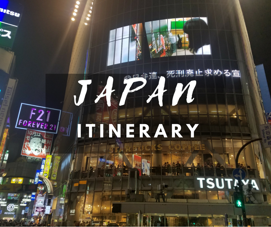 A seven day Japan Itinerary – LIFE OF SHAL